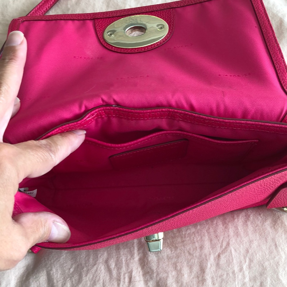 Coach Pink Purse - Gem